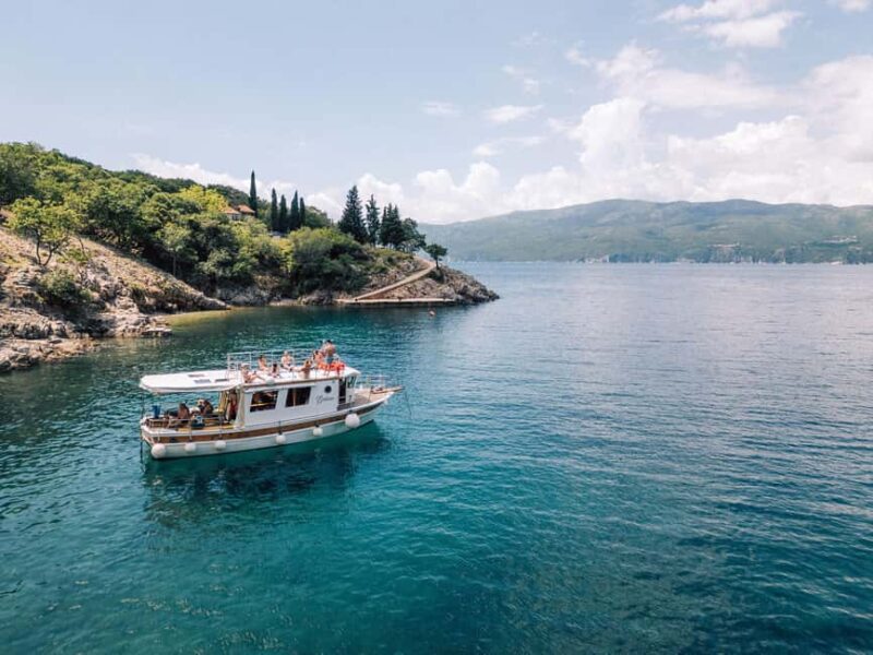 Opatija: Private Cres Island Boat Tour