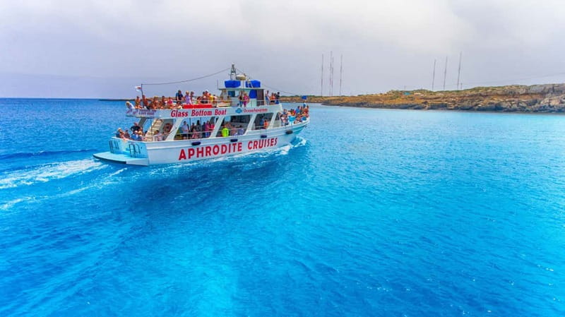 Protaras: Turtle Cove & Blue Lagoon Sunset Cruise